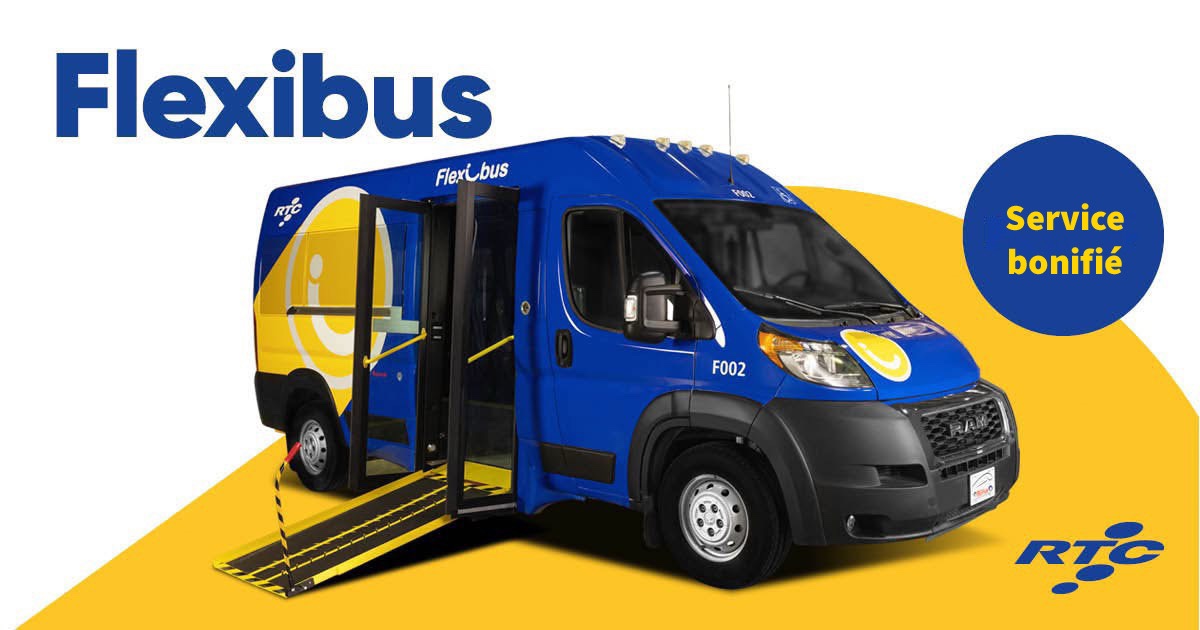 Le service Flexibus partout à Saint-Augustin-de-Desmaures - Yannick LeBrasseur